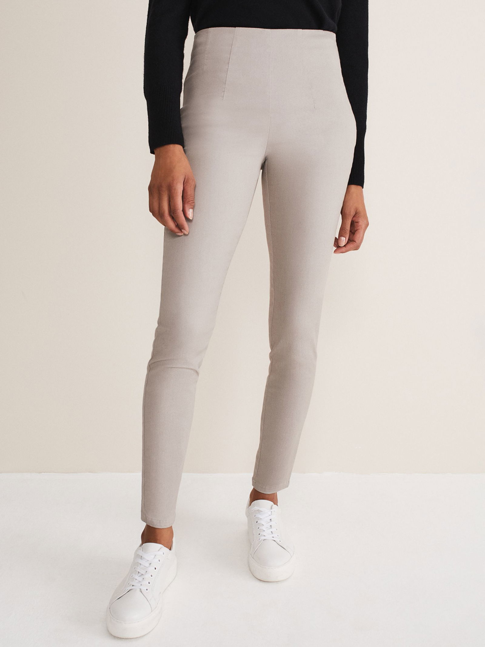 PHASE EIGHT Amina Side Zip Jeggings in Indigo | endource