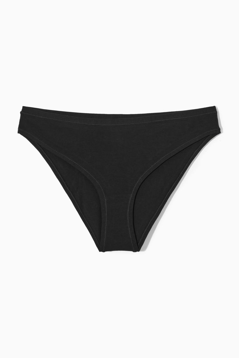 COS Organic Cotton Briefs in BLACK | endource
