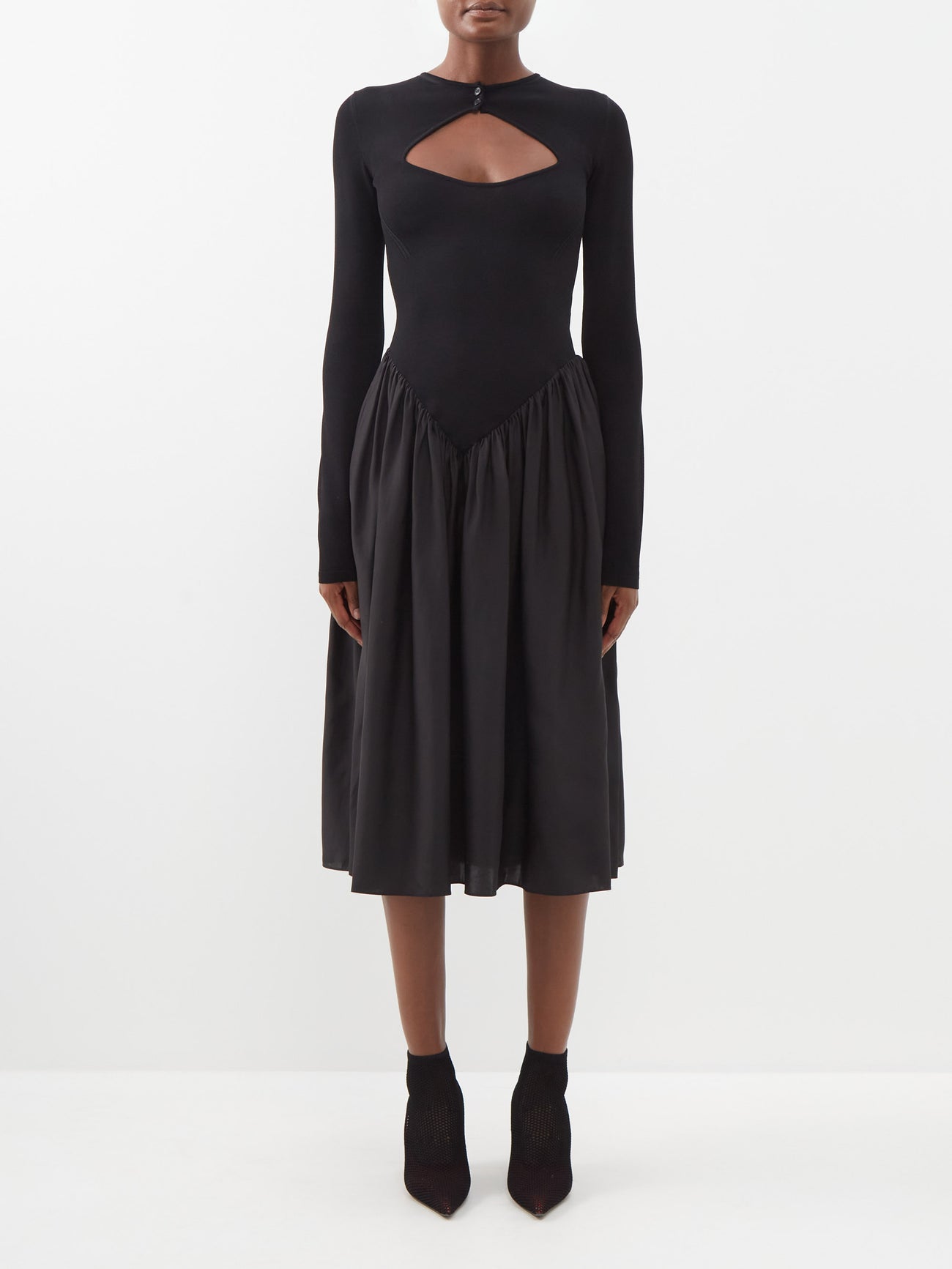 STELLA MCCARTNEY Cutout Dress in Black | Endource