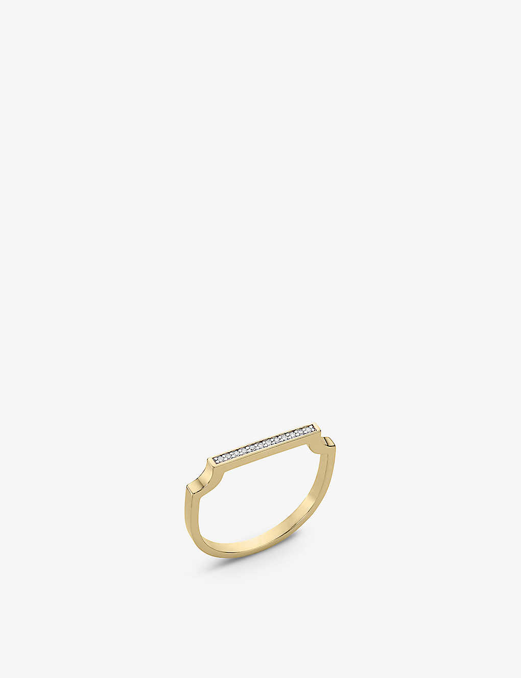 MONICA VINADER Signature Thin 18ct Yellow Gold-Plated Vermeil Sterling ...