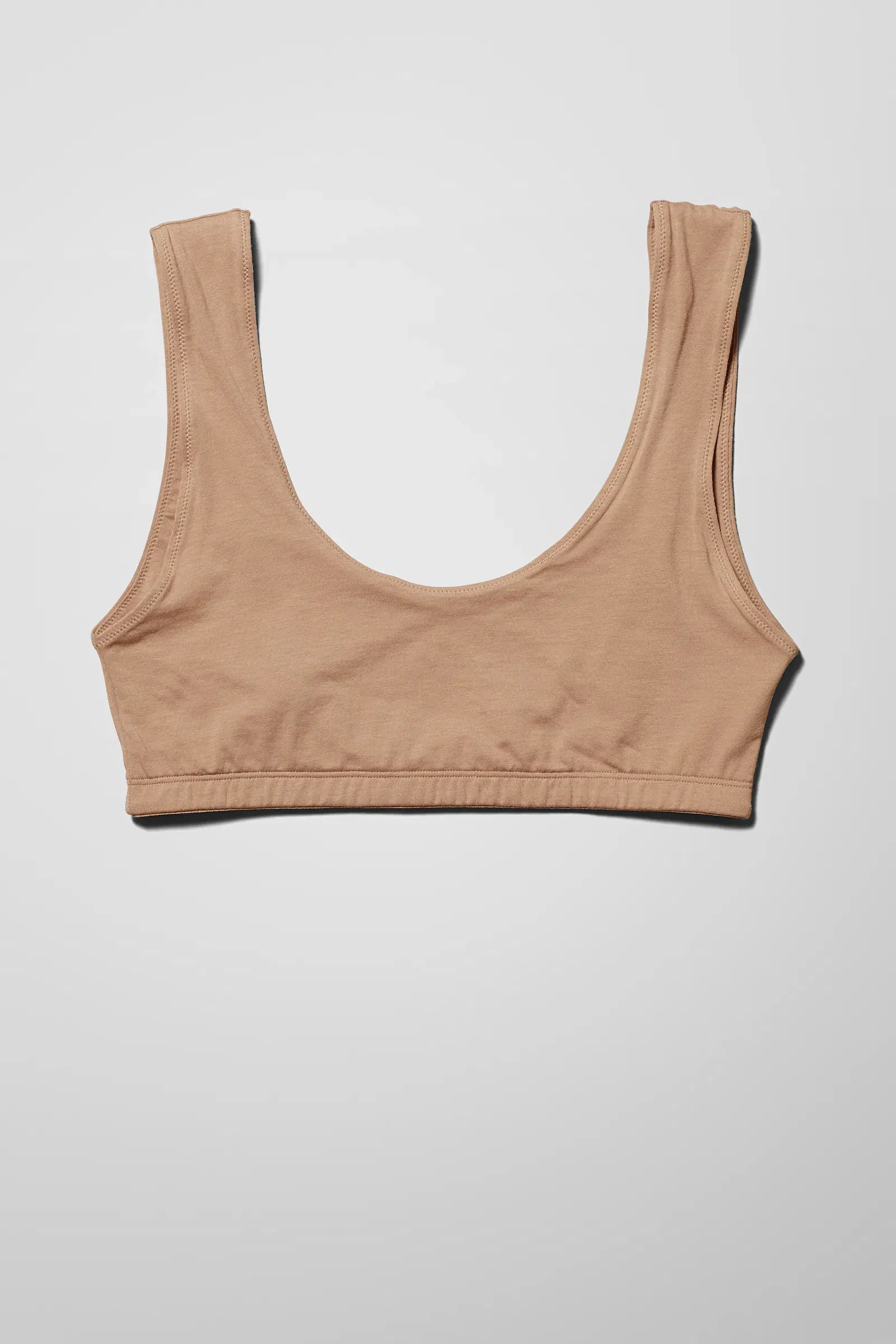 WEEKDAY Elisa Soft Bra in Beige | endource