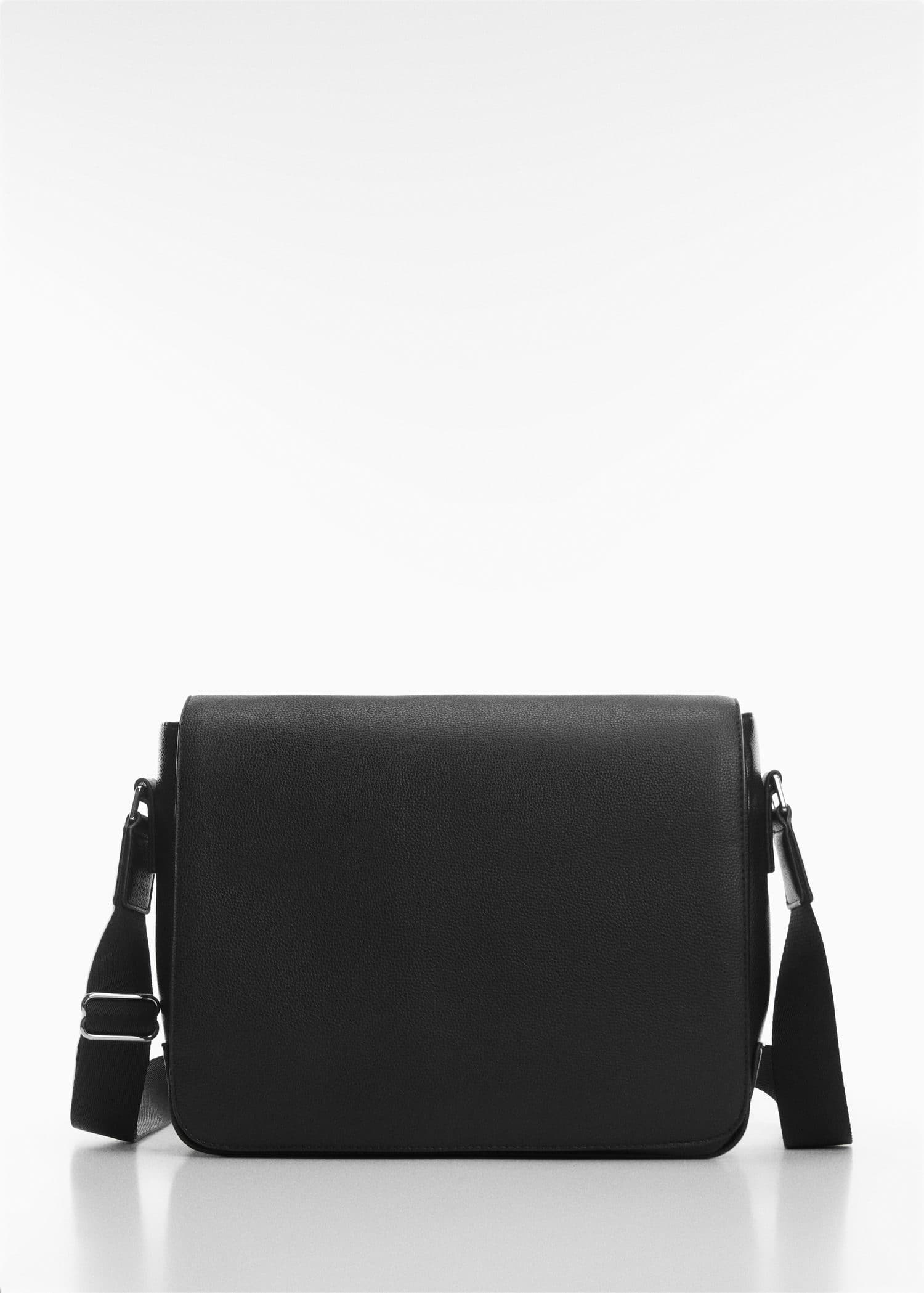 MANGO Leather-Effect Shoulder Bag | endource