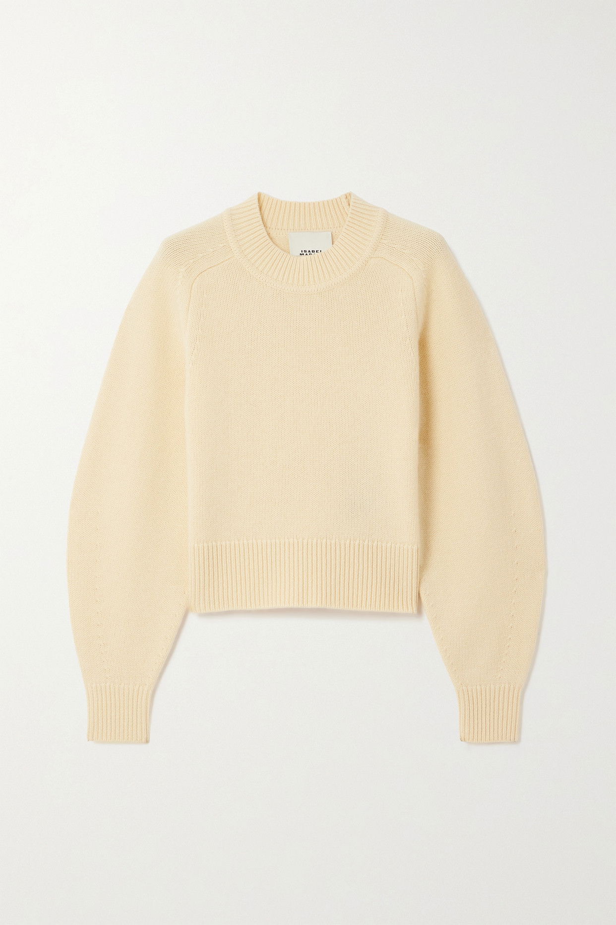 ISABEL MARANT Leandra Merino Wool And Cashmere-Blend Sweater | endource