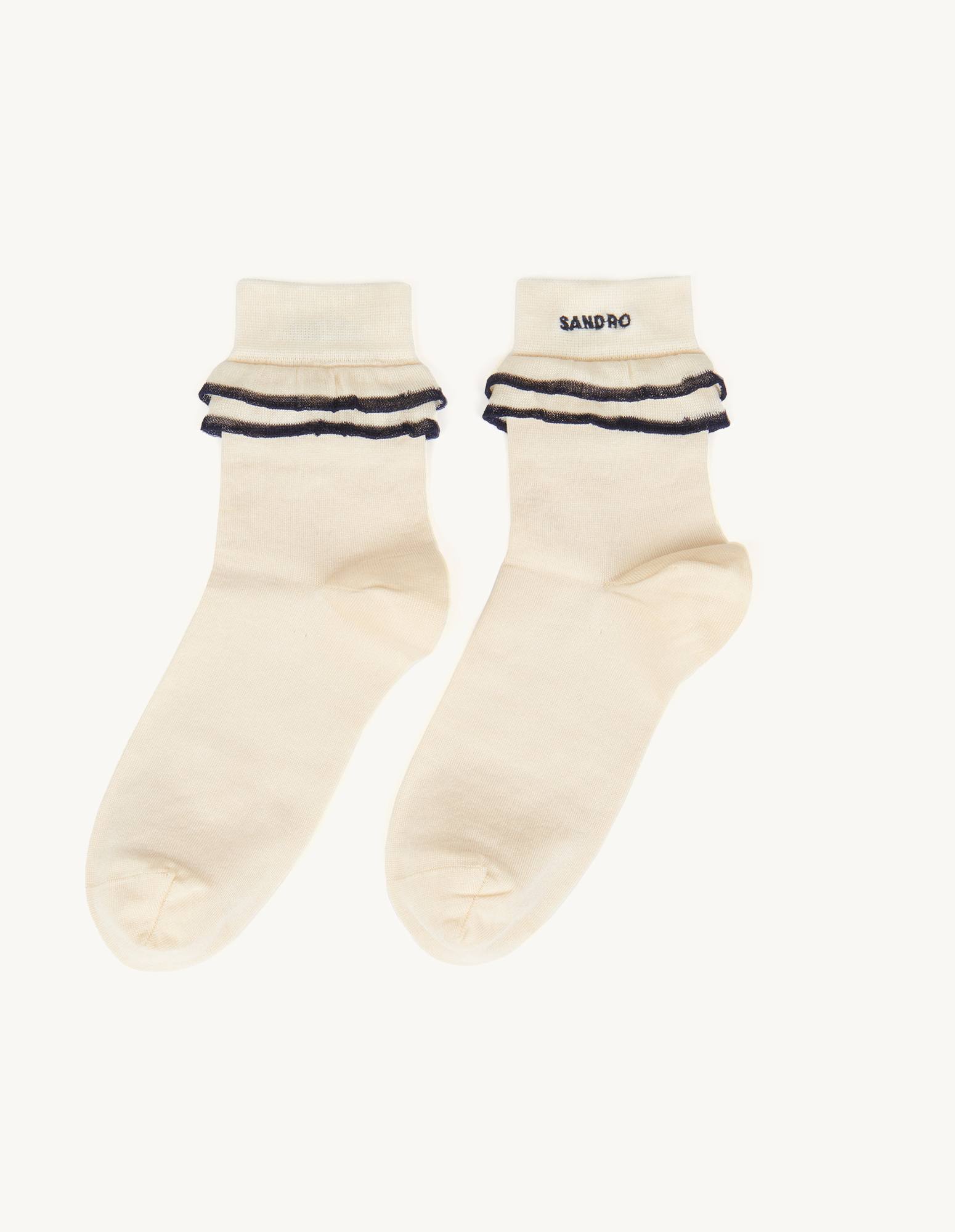 SANDRO Socks With Ruffles | endource