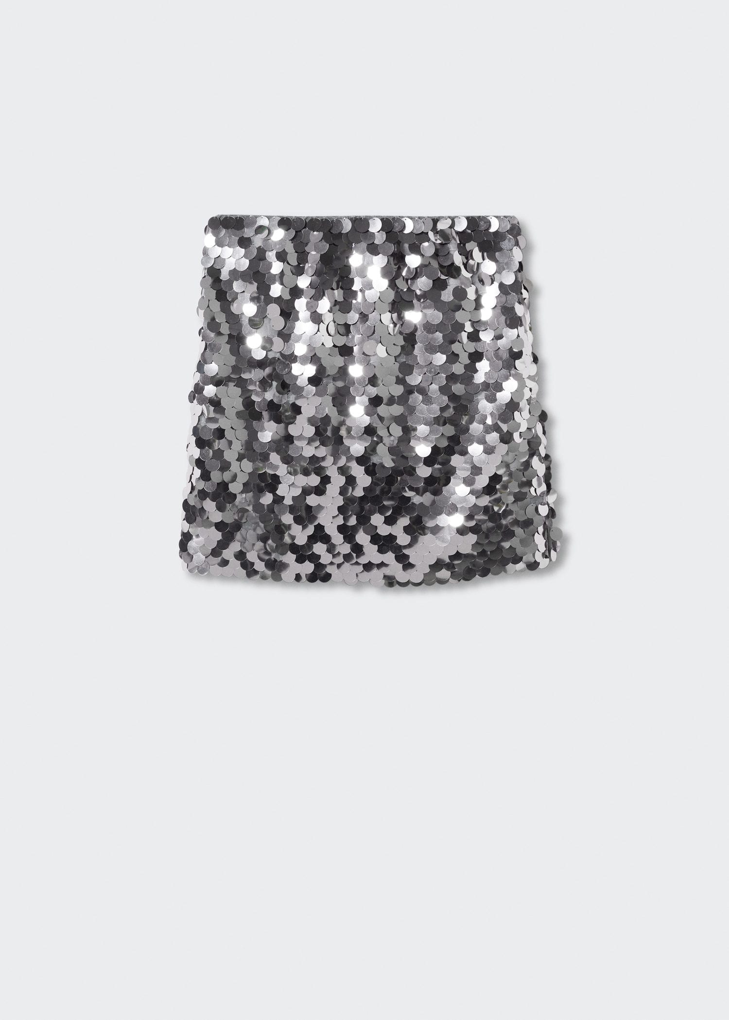 MANGO Shinny Sequins Skirt | endource