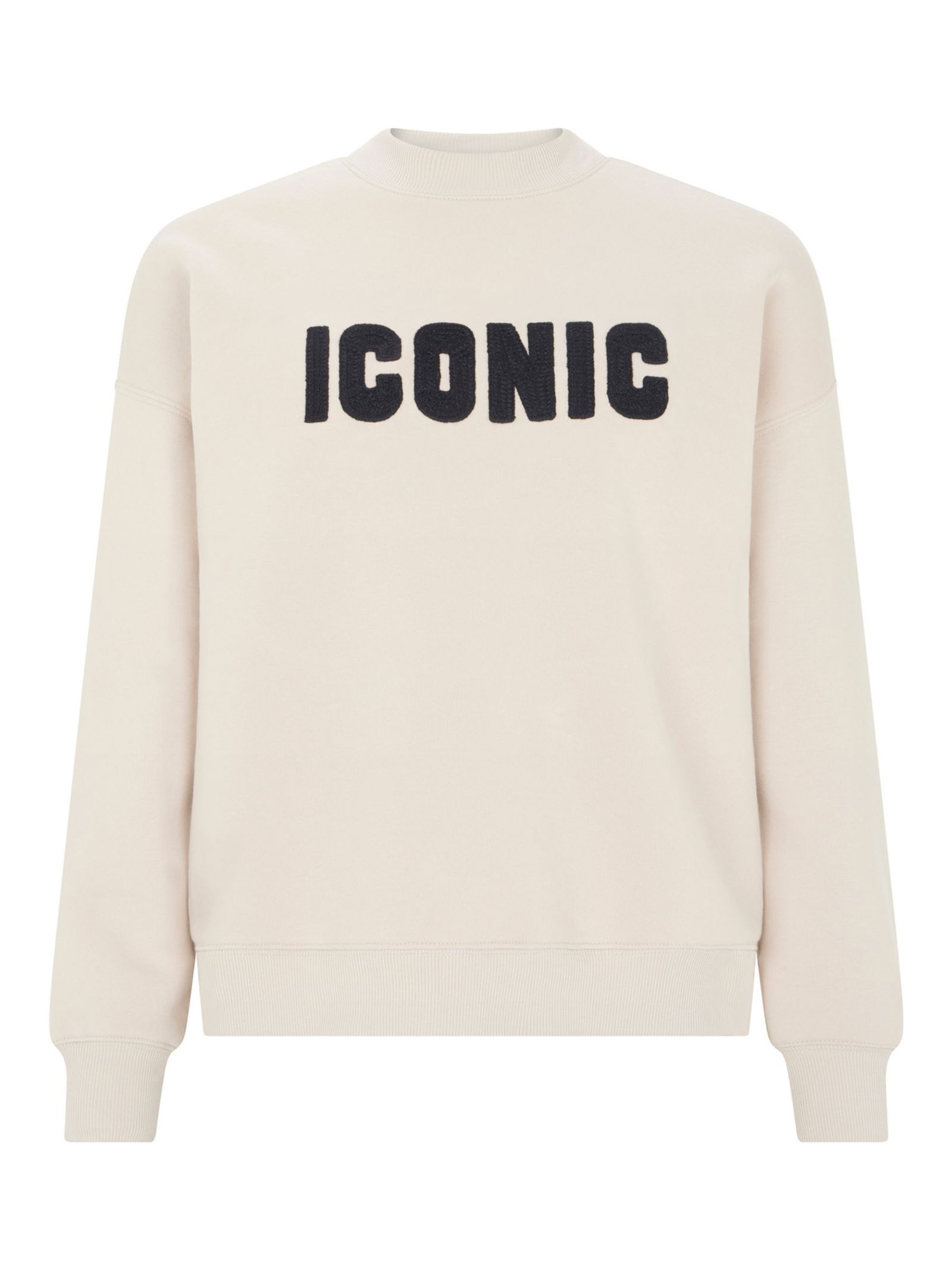 MINT VELVET Iconic Slogan Sweatshirt in Natural | Endource