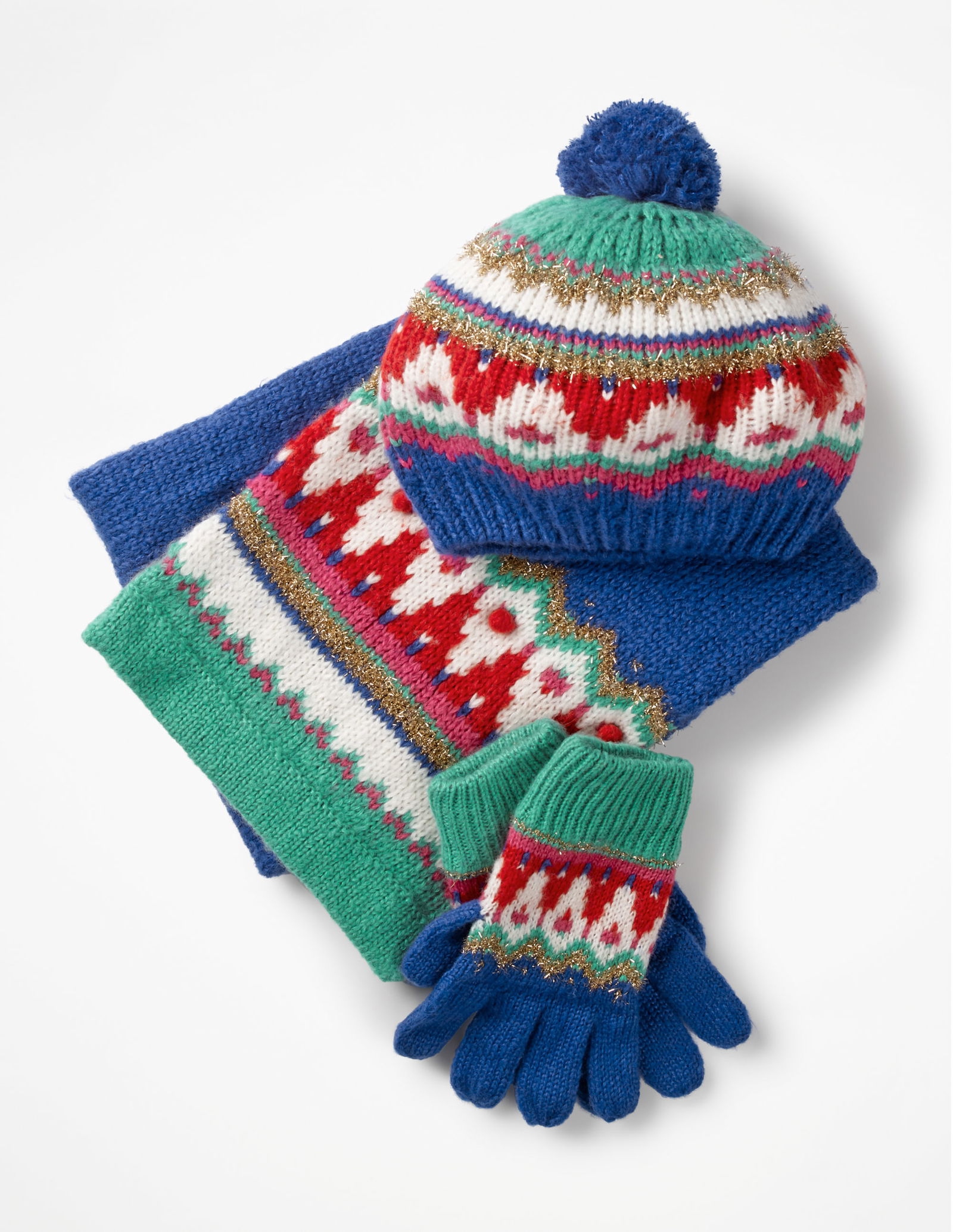 BODEN Fair Isle Scarf | endource