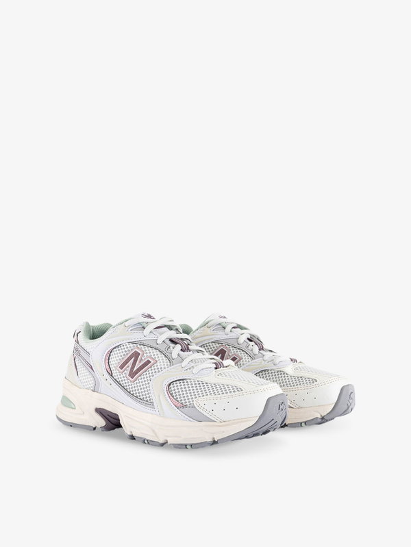 NEW BALANCE MR530 Logo-Embossed Leather And Mesh Low-Top Trainers ...