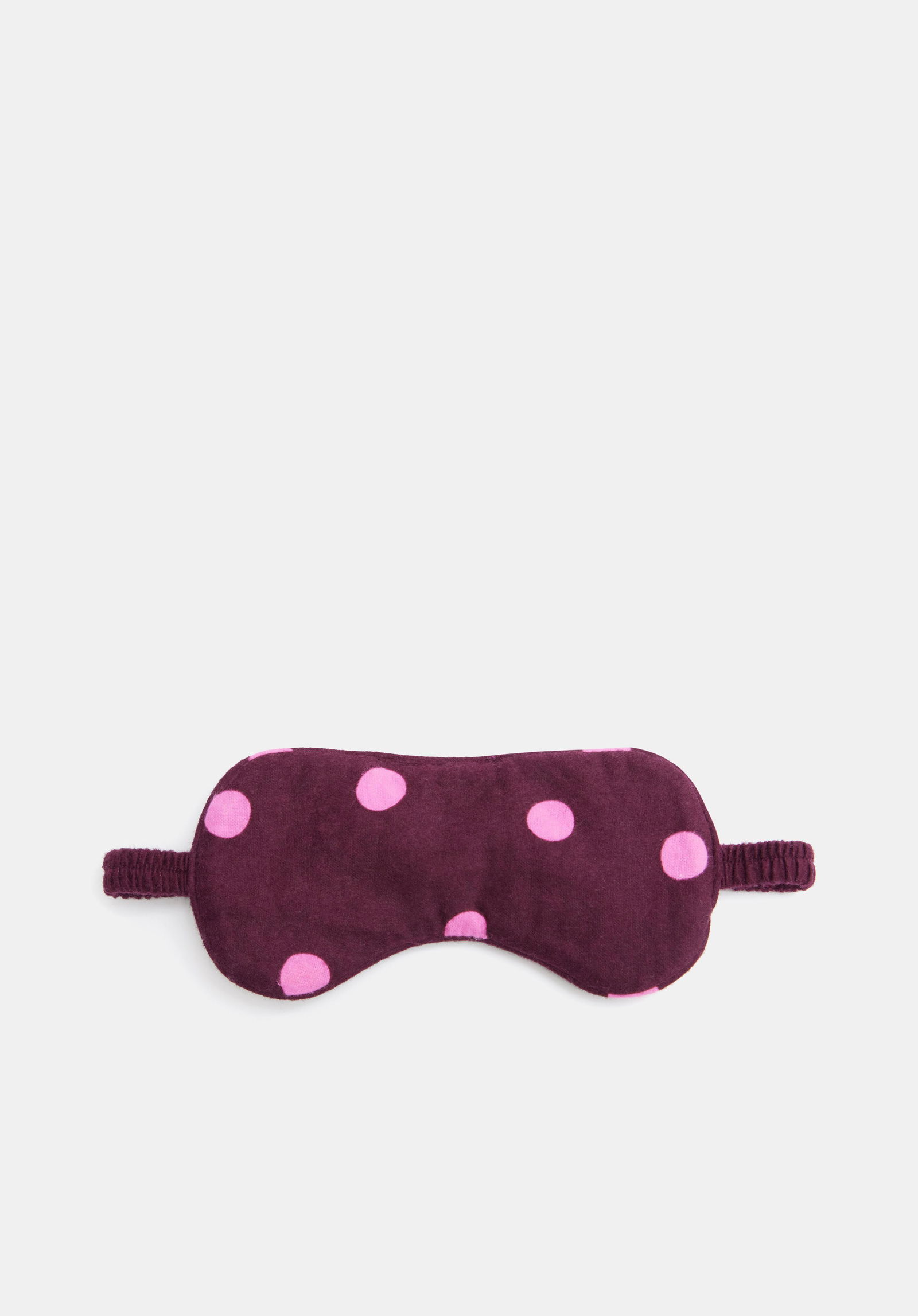HUSH Sleep Mask in Pink Polka PJ | endource