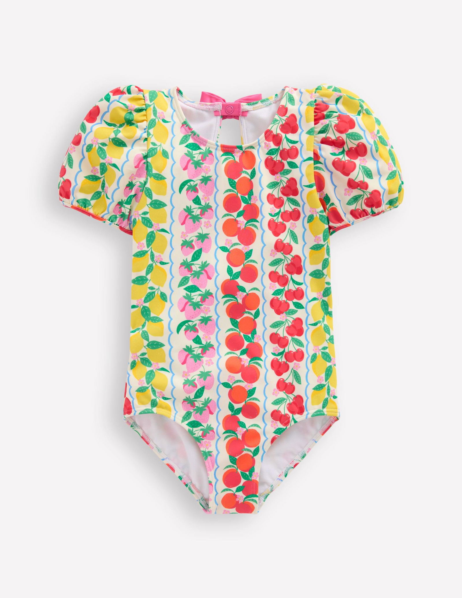 BODEN Sandy Puff Sleeve Swimsuit | endource