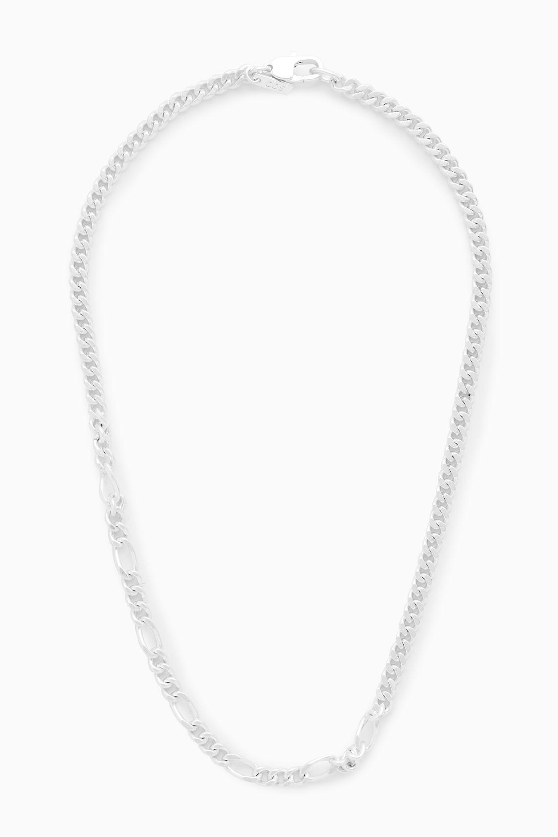 COS Contrast-Chain Necklace | endource