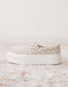 VANS Classic Slip-On Stackform Checkerboard Sneakers | endource