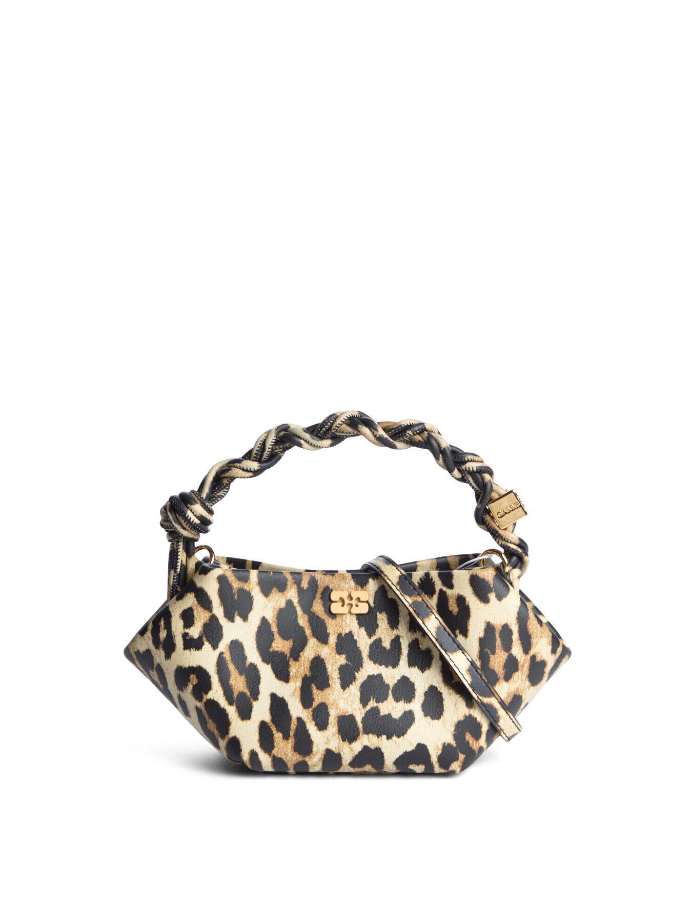 GANNI Bou Bag Mini Print Leopard in Leopard | Endource
