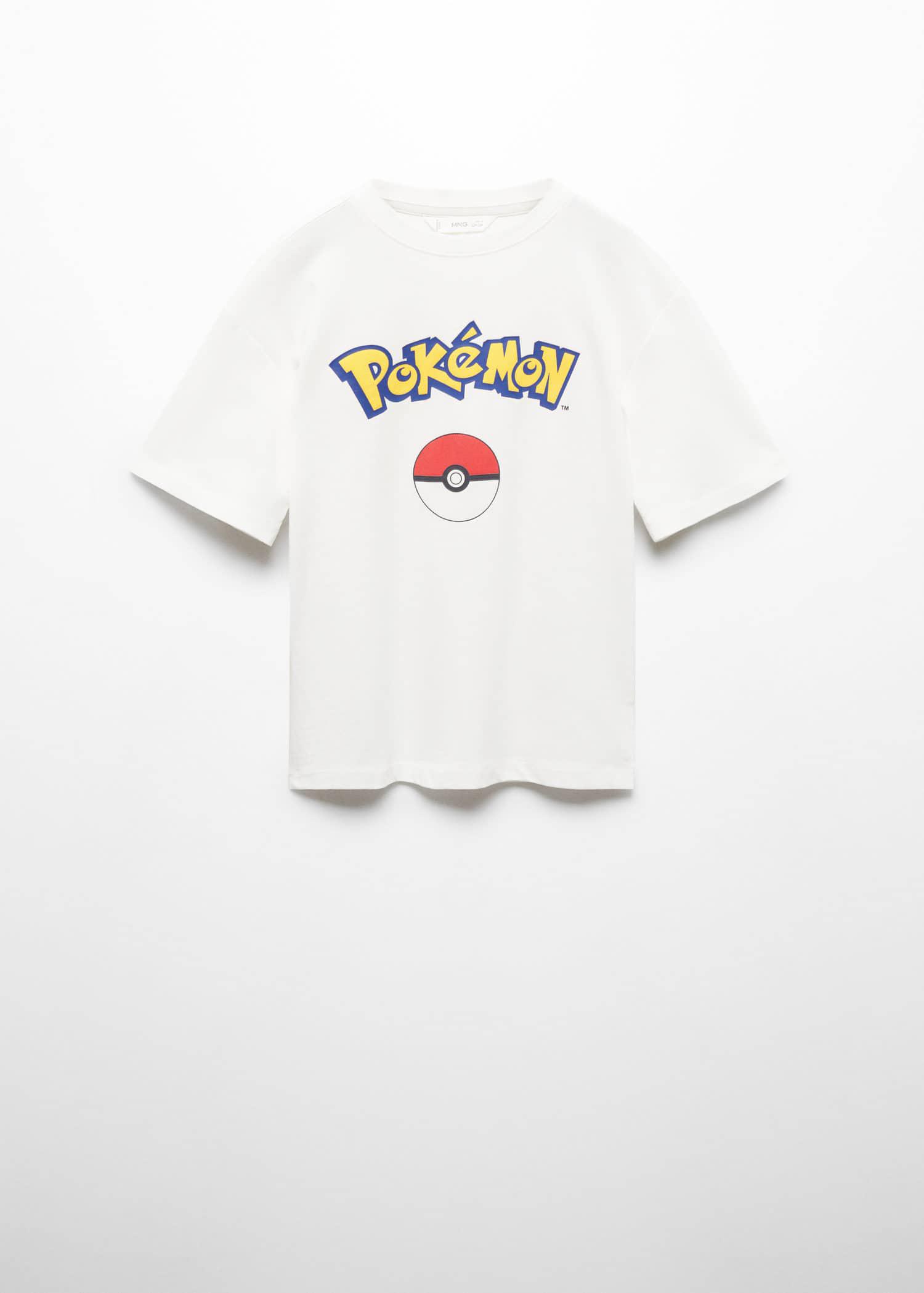 MANGO Pokemon T-Shirt in Off White | Endource