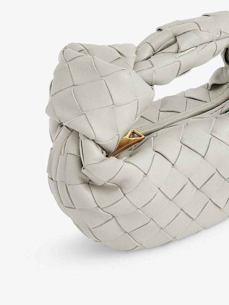 BOTTEGA VENETA Candy Jodie Intrecciato-Weave Leather Top-Handle Bag in ...