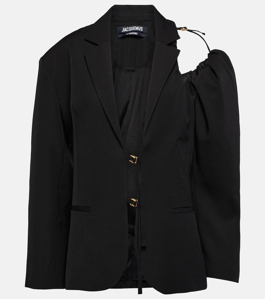 JACQUEMUS La Veste Galliga Virgin Wool Blazer | endource