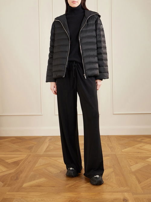 RICK OWENS Moncler Hooded Quilted Shell Down Jacket | endource