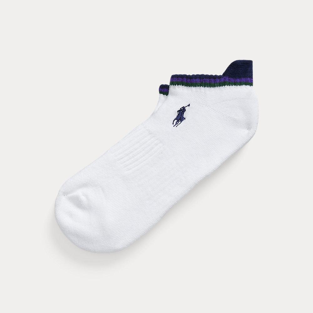POLO RALPH LAUREN Wimbledon Ankle Socks in White | Endource