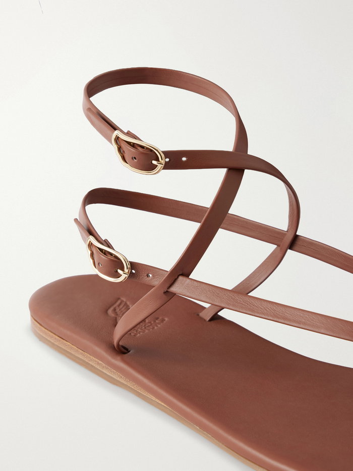 ANCIENT GREEK SANDALS Kallisti Leather Sandals | endource
