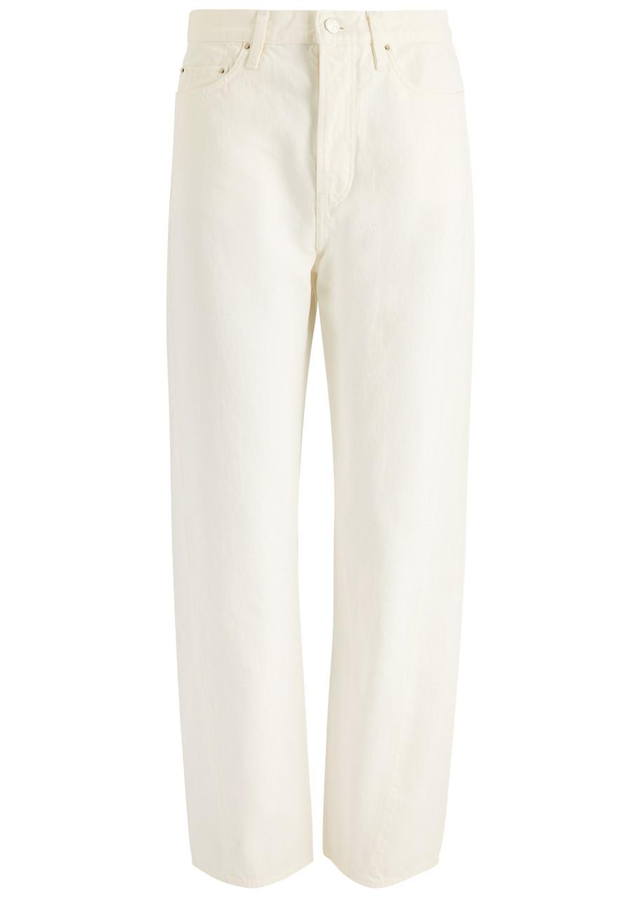 TOTEME Twisted Seam Straight-Leg Jeans | Endource