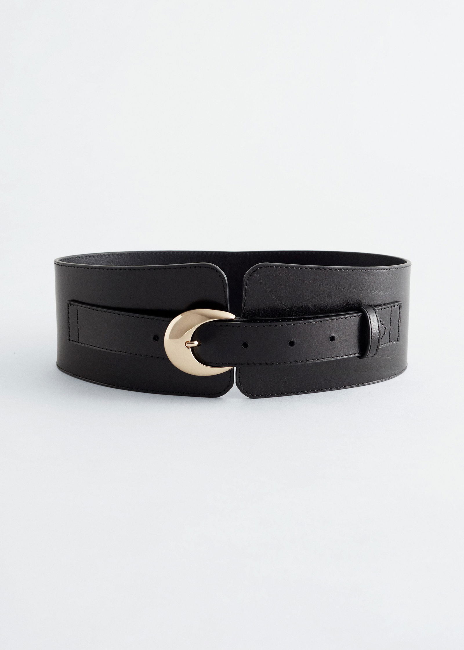 & OTHER STORIES Wide Leather Waist Belt | endource