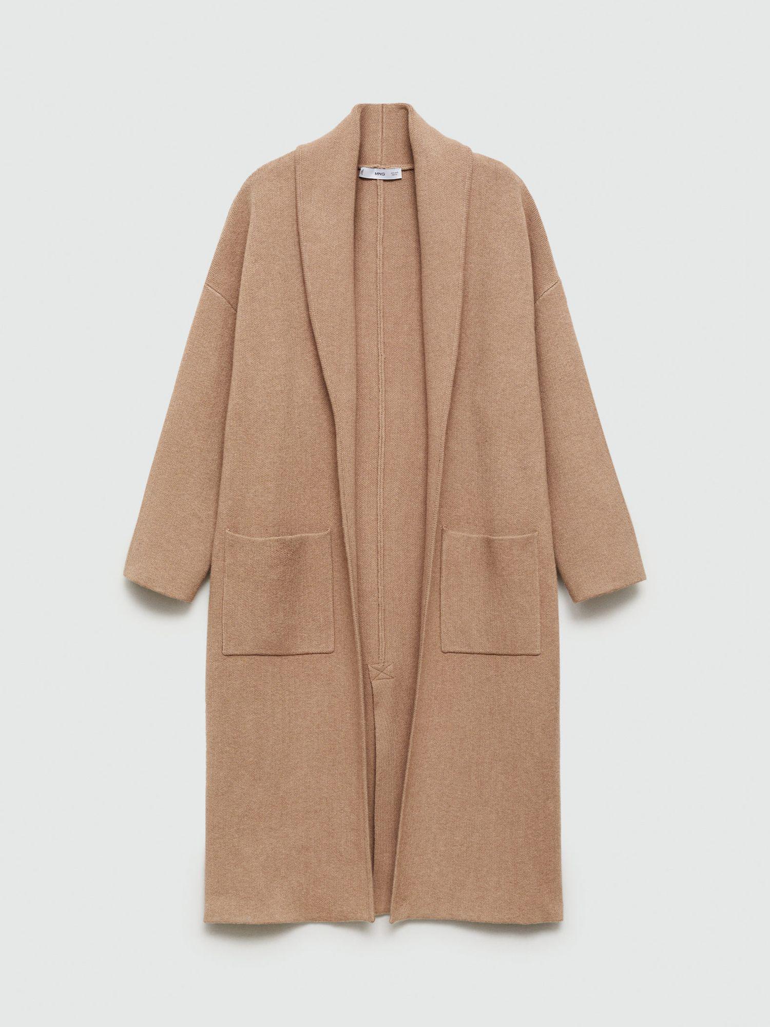 MANGO Ringo Open Neck Coat | endource