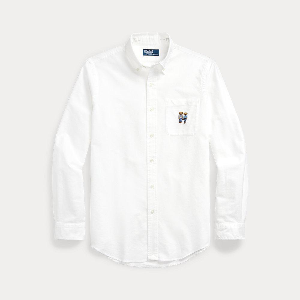 POLO RALPH LAUREN The Ricky Bear Shirt in White | Endource