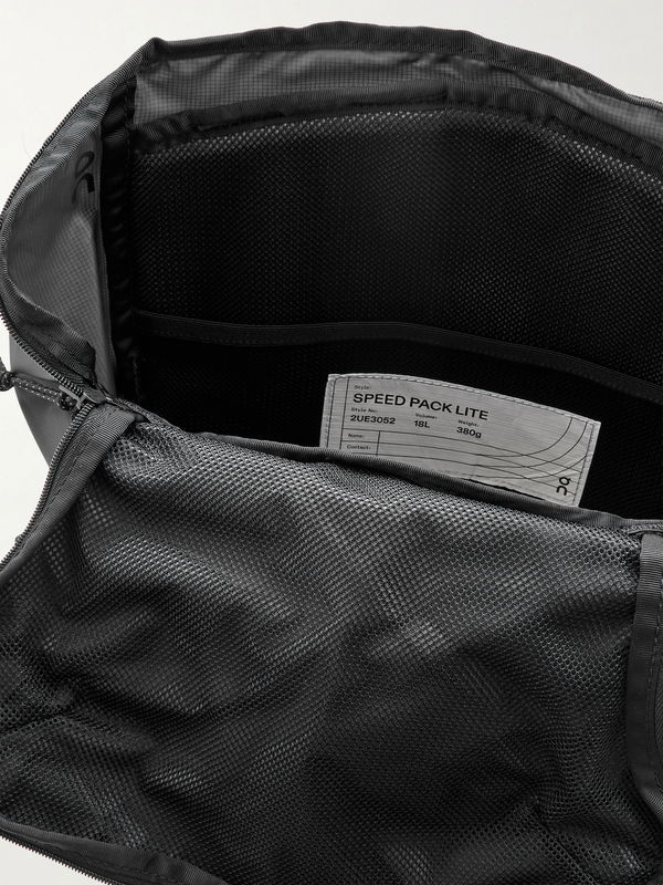 ON-RUNNING Speed Pack Shell-Trimmed Ripstop Backpack | endource