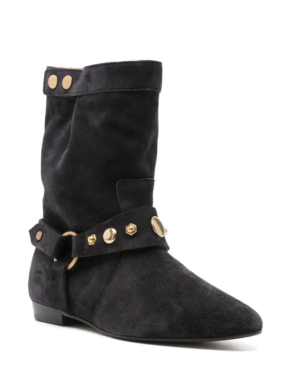 ISABEL MARANT Stania Boots - Black | endource