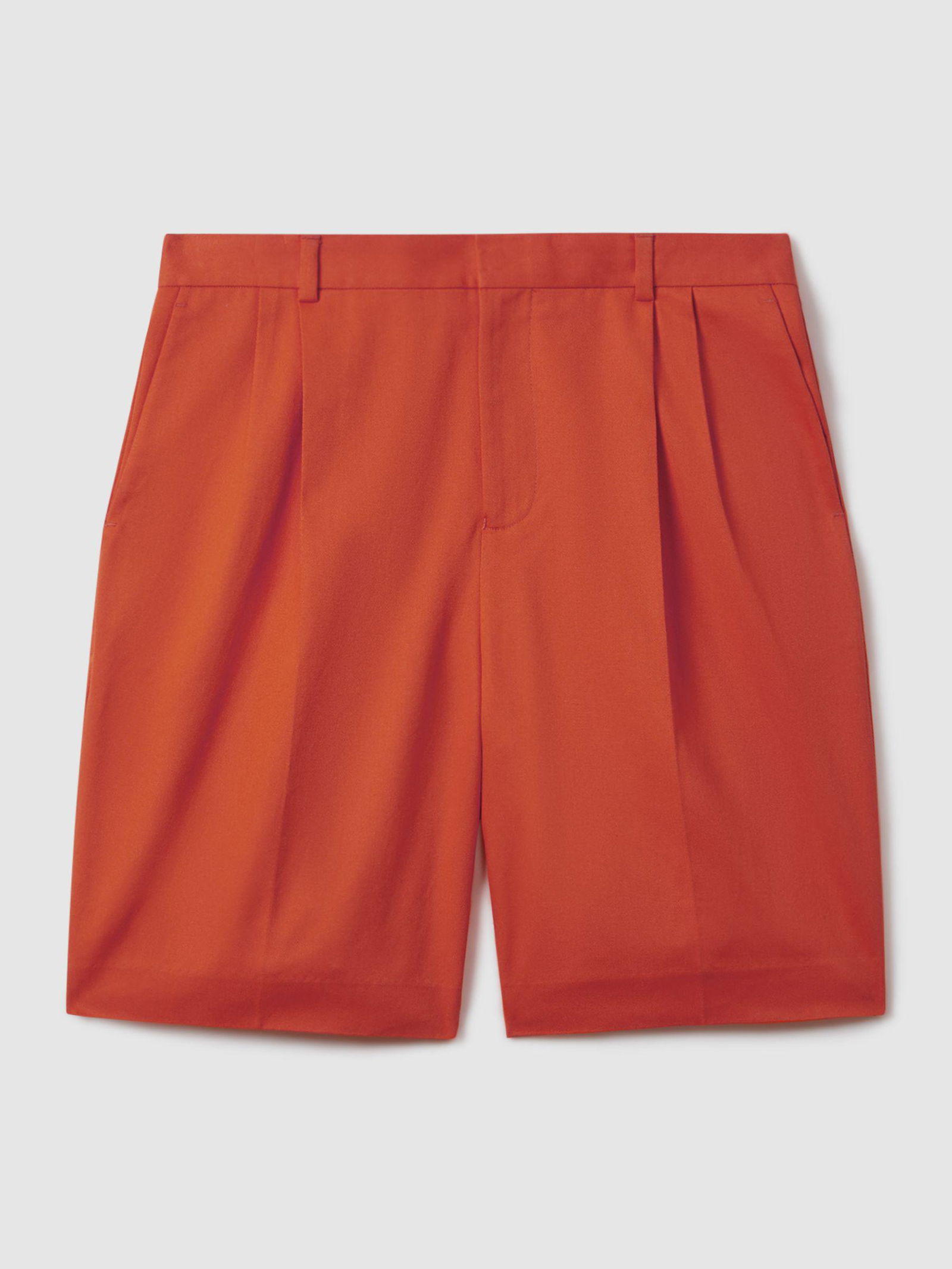 REISS Reiss x McLaren Formula 1 - Ignition Twill Relaxed Shorts | endource