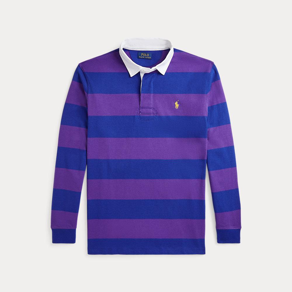 POLO RALPH LAUREN The Iconic Rugby Shirt in Purple | endource