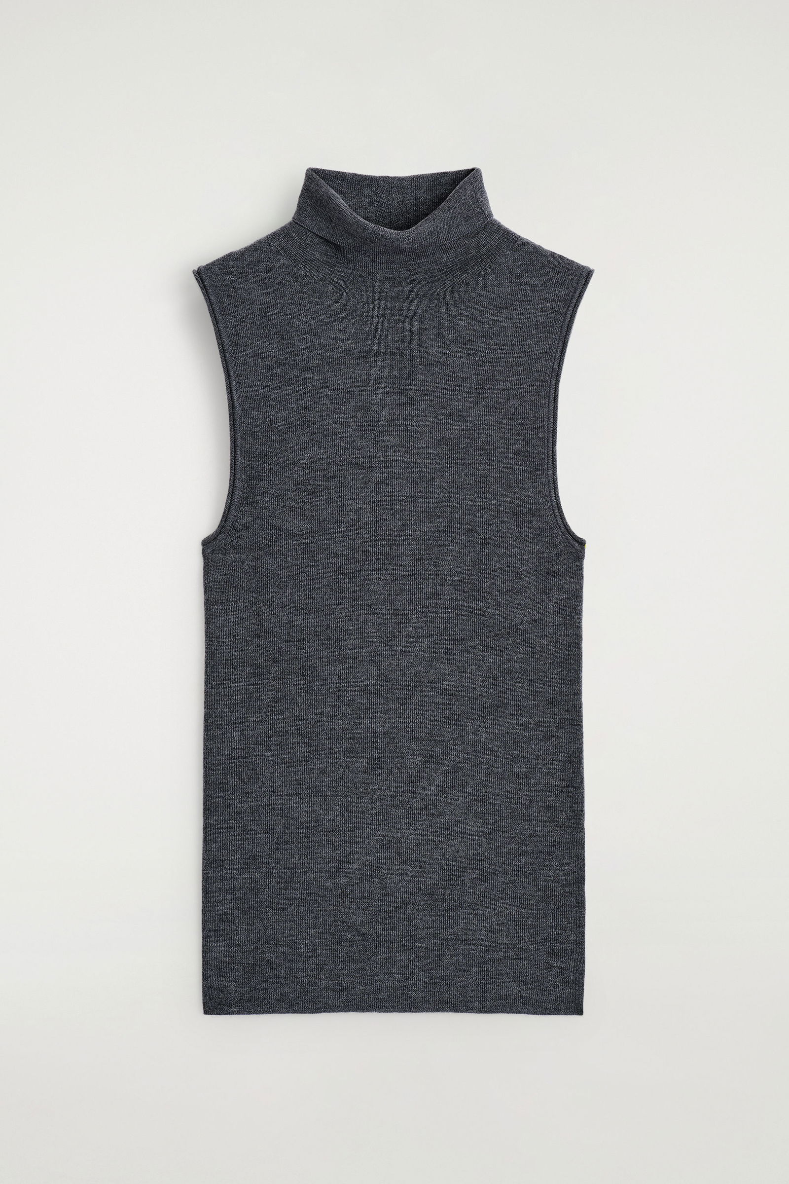 COS Merino Wool High-Neck Top | endource