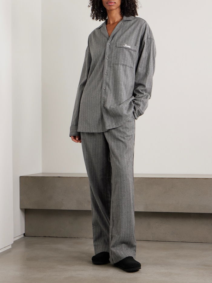 SKIMS Flannel Sleep Set | endource