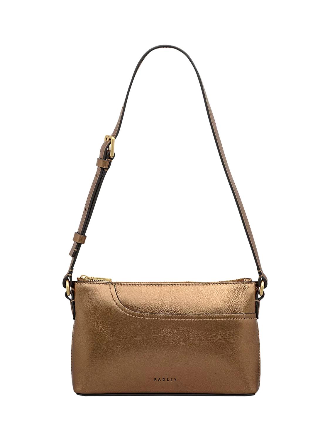 RADLEY Pockets Mini Metallic Leather Shoulder Bag | endource