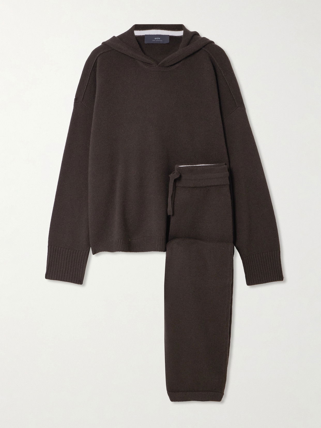ARCH4 Oli & Eloise Cashmere Hoodie And Track Pants Set | endource