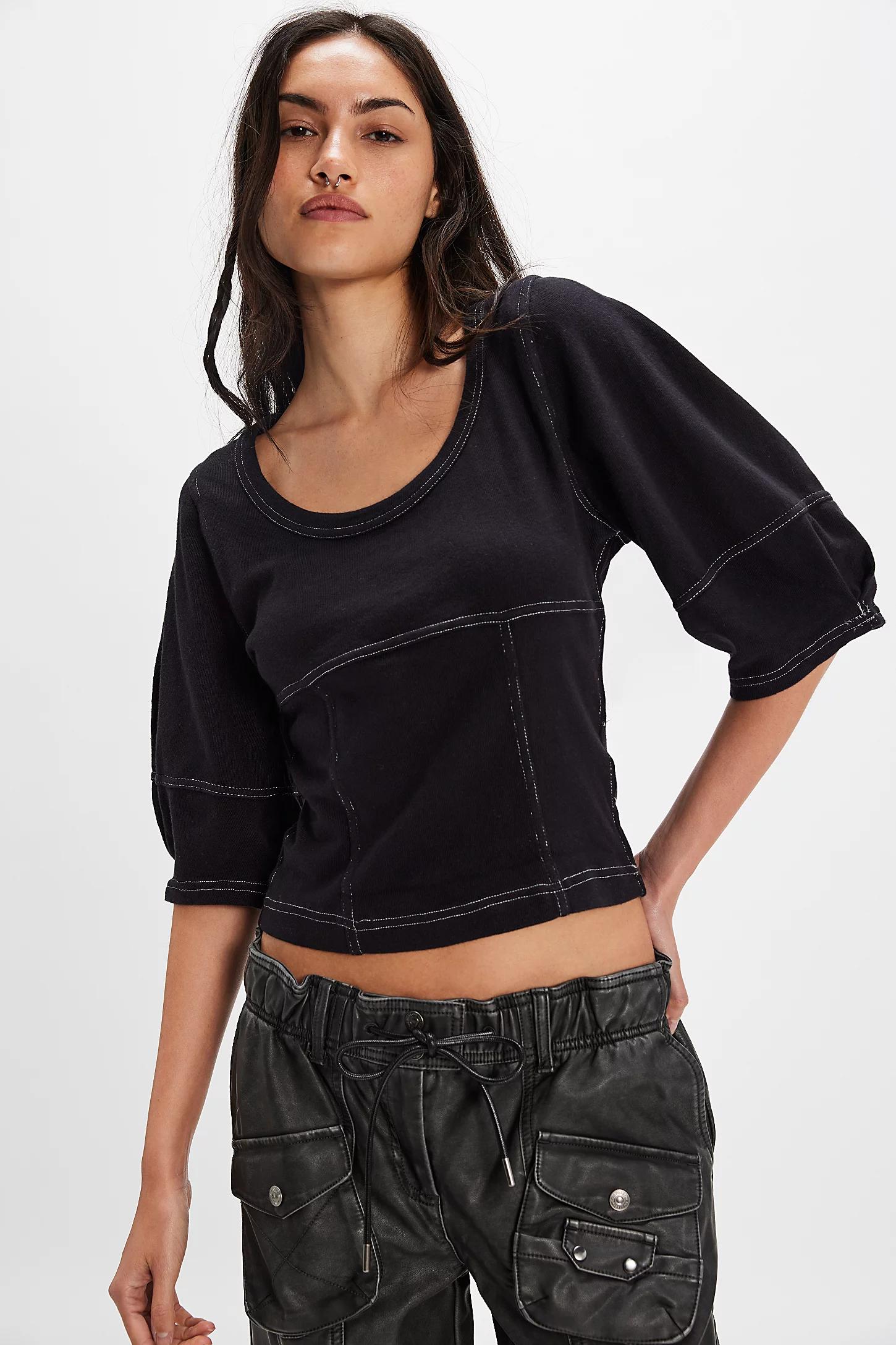 FREE PEOPLE Milo Knit Top | endource