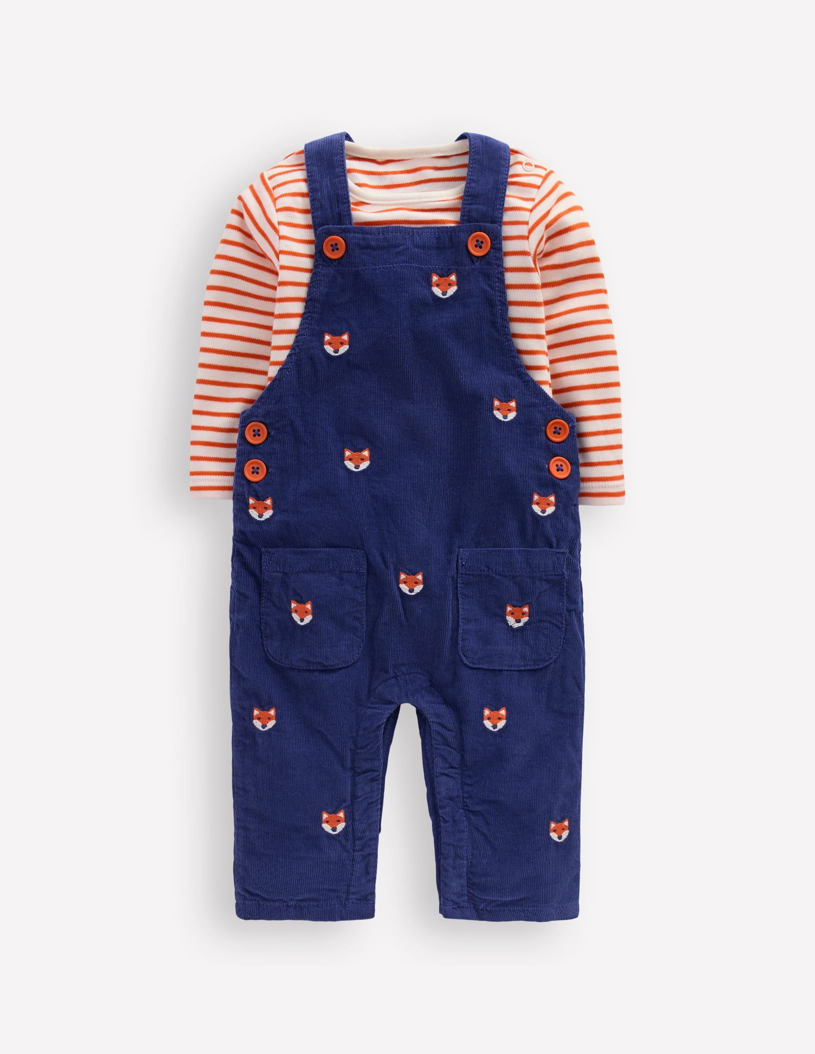 BODEN Cord Dungaree Set | endource
