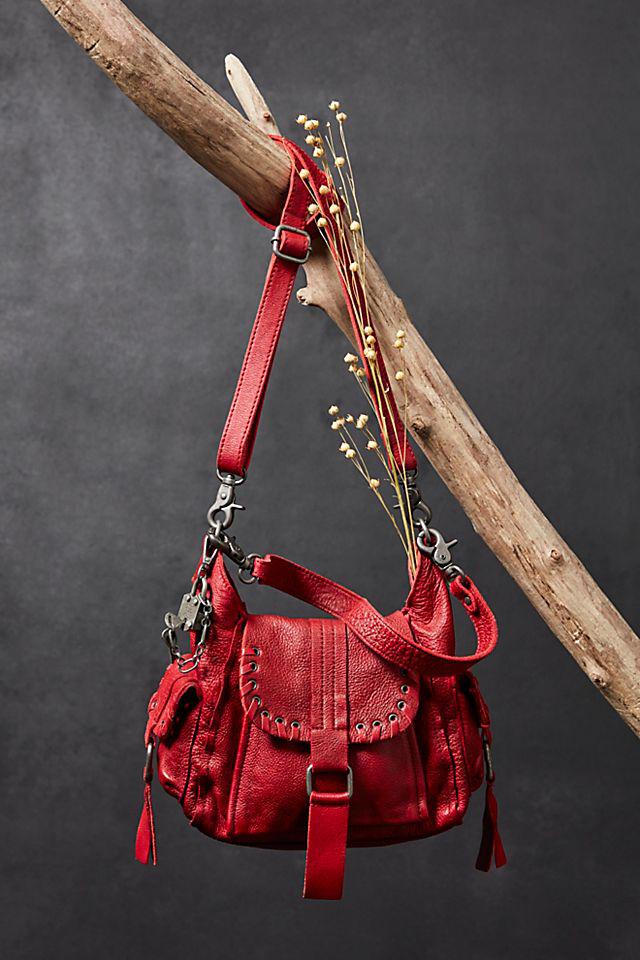 FREE PEOPLE We The Free - Baby Leigh Bag in Crimson | endource