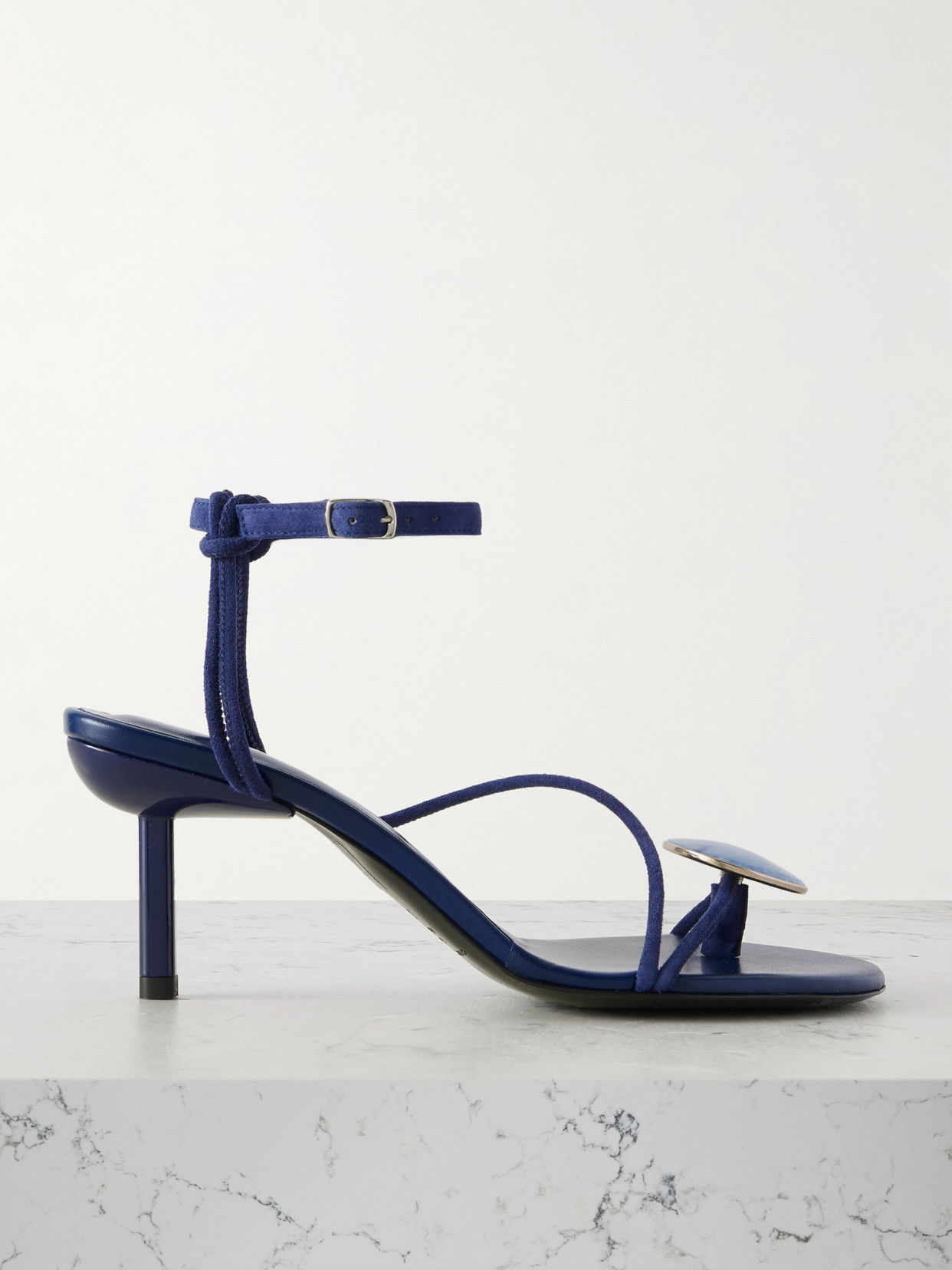 CHRISTOPHER ESBER Doma Embellished Suede Sandals | endource