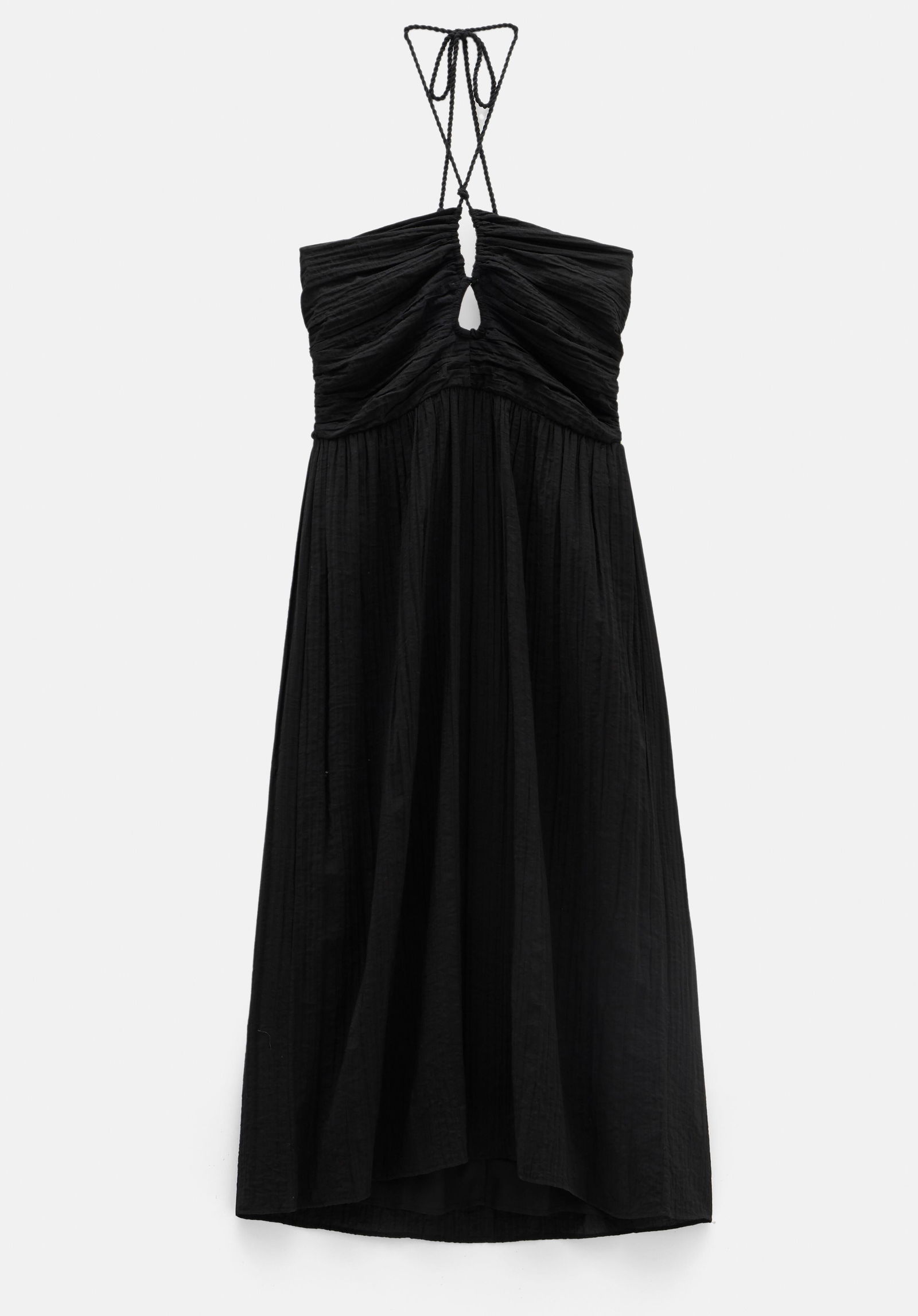 HUSH Bella Cut Out Bandeau Dress in Black | endource