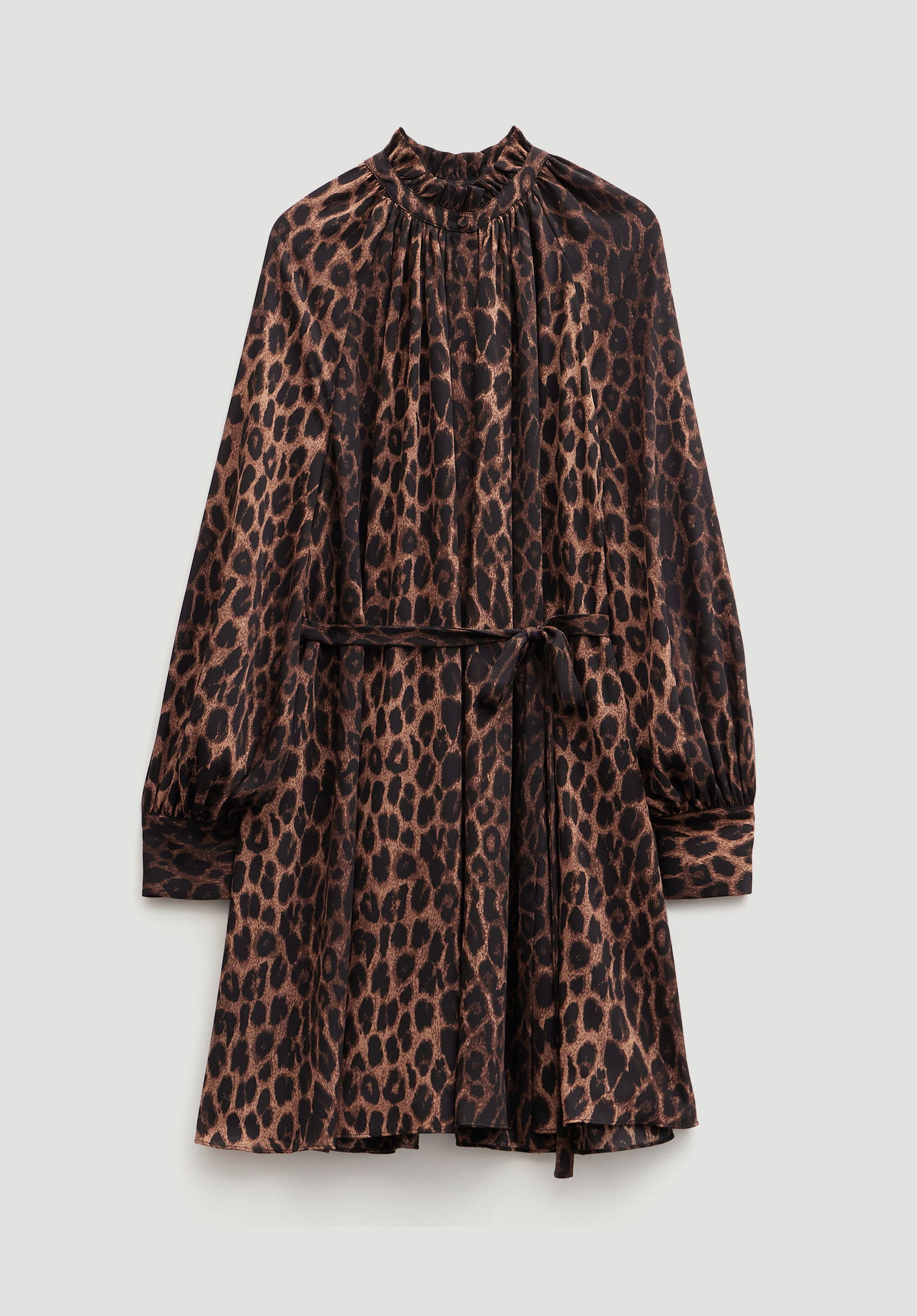 HUSH Printed Chiffon Mini Dress | endource