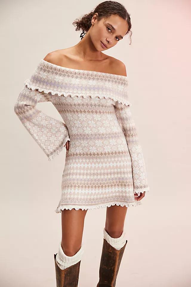FREE PEOPLE Fiona Fair Isle Mini in Neutral Combo | endource