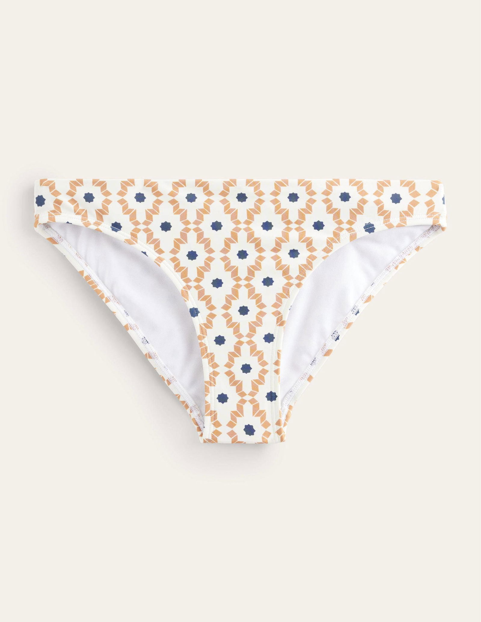 BODEN Classic Bikini Bottoms in Multi, Geo Trance | endource