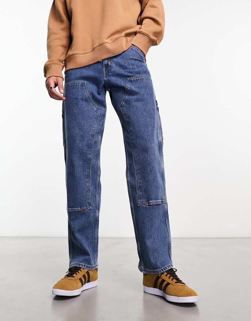 LEVI'S Workwear Capsule Straight Fit Jeans in AMPERE | endource