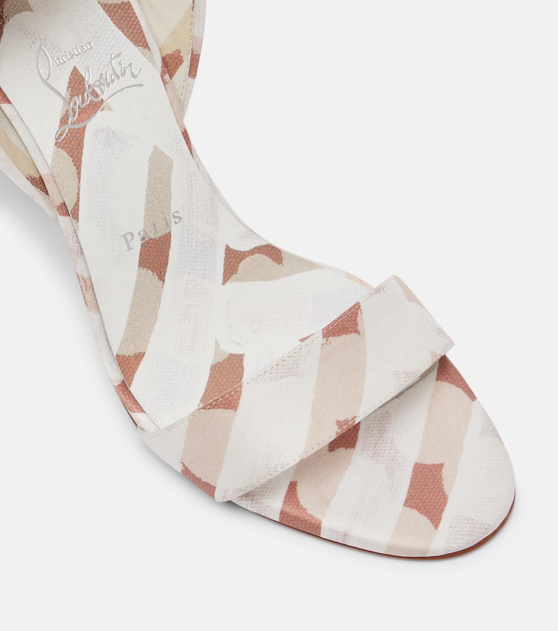 CHRISTIAN LOUBOUTIN Miss Z Sandal Du Désert 100 Sandals | endource
