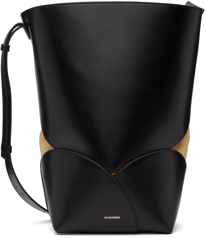 JIL SANDER Curve Bucket Medium Bag | endource