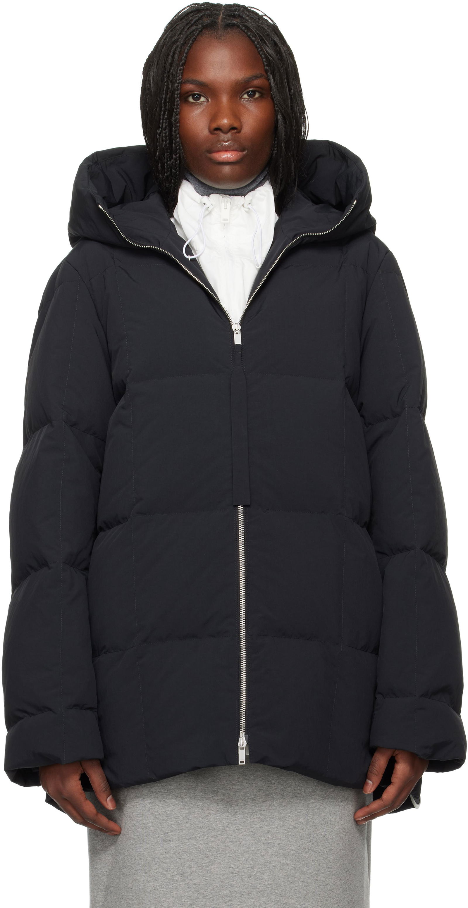 JIL SANDER Quilted Down Jacket | endource
