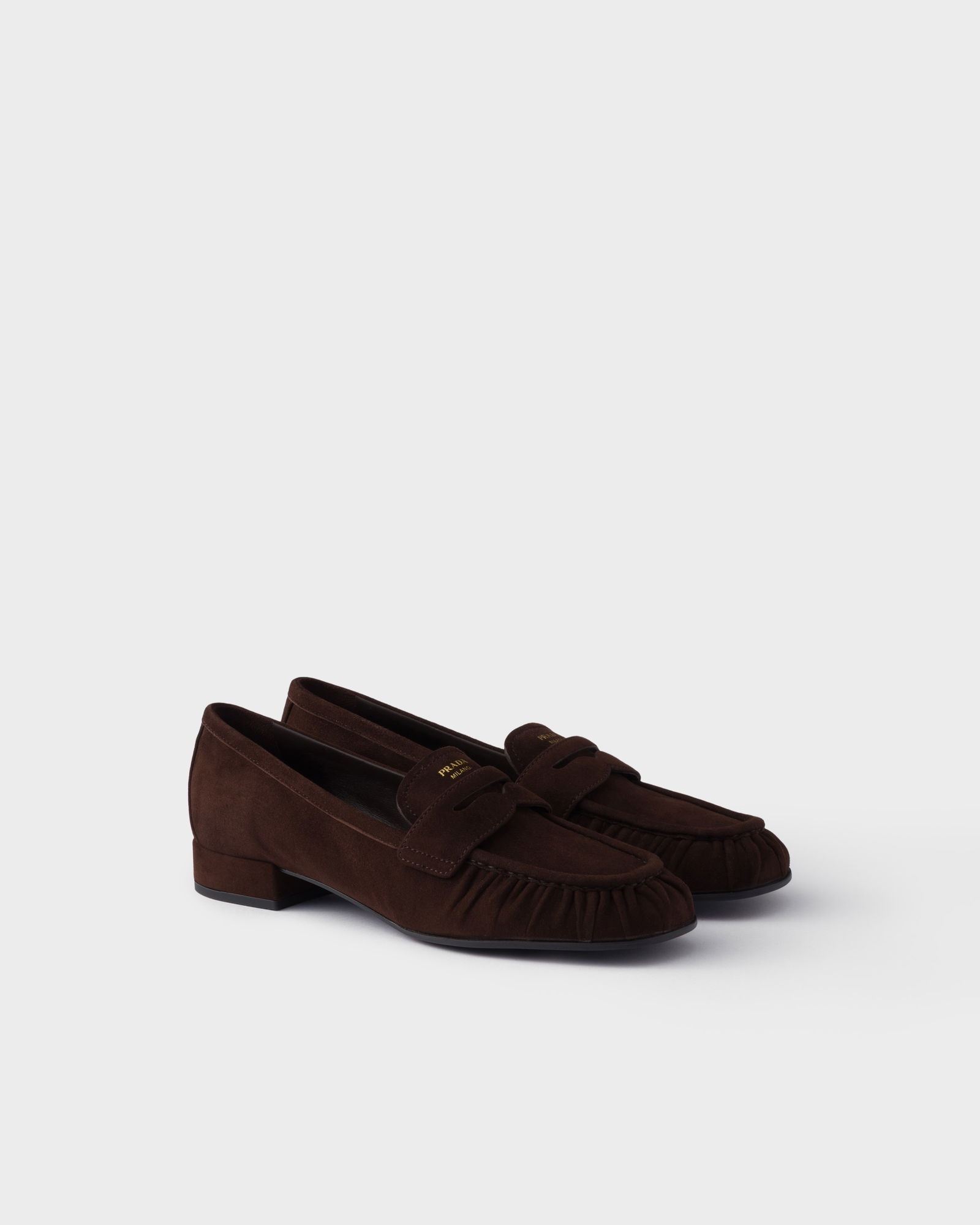 PRADA Suede Loafers | endource