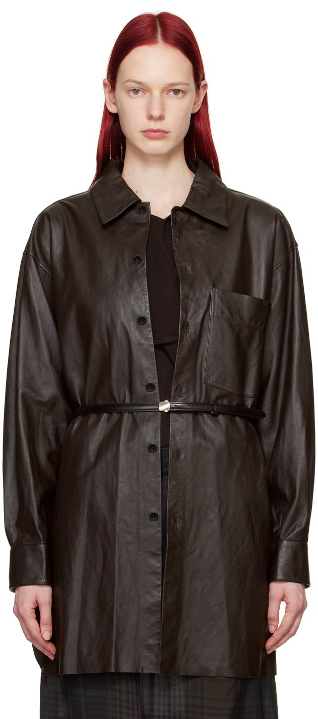LEMAIRE Loose Leather Jacket | Endource