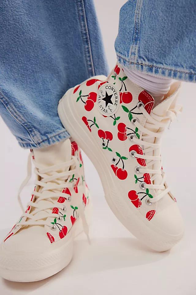 CONVERSE Chuck Taylor All Star Hi Lift Cherries Trainers in Cherries ...